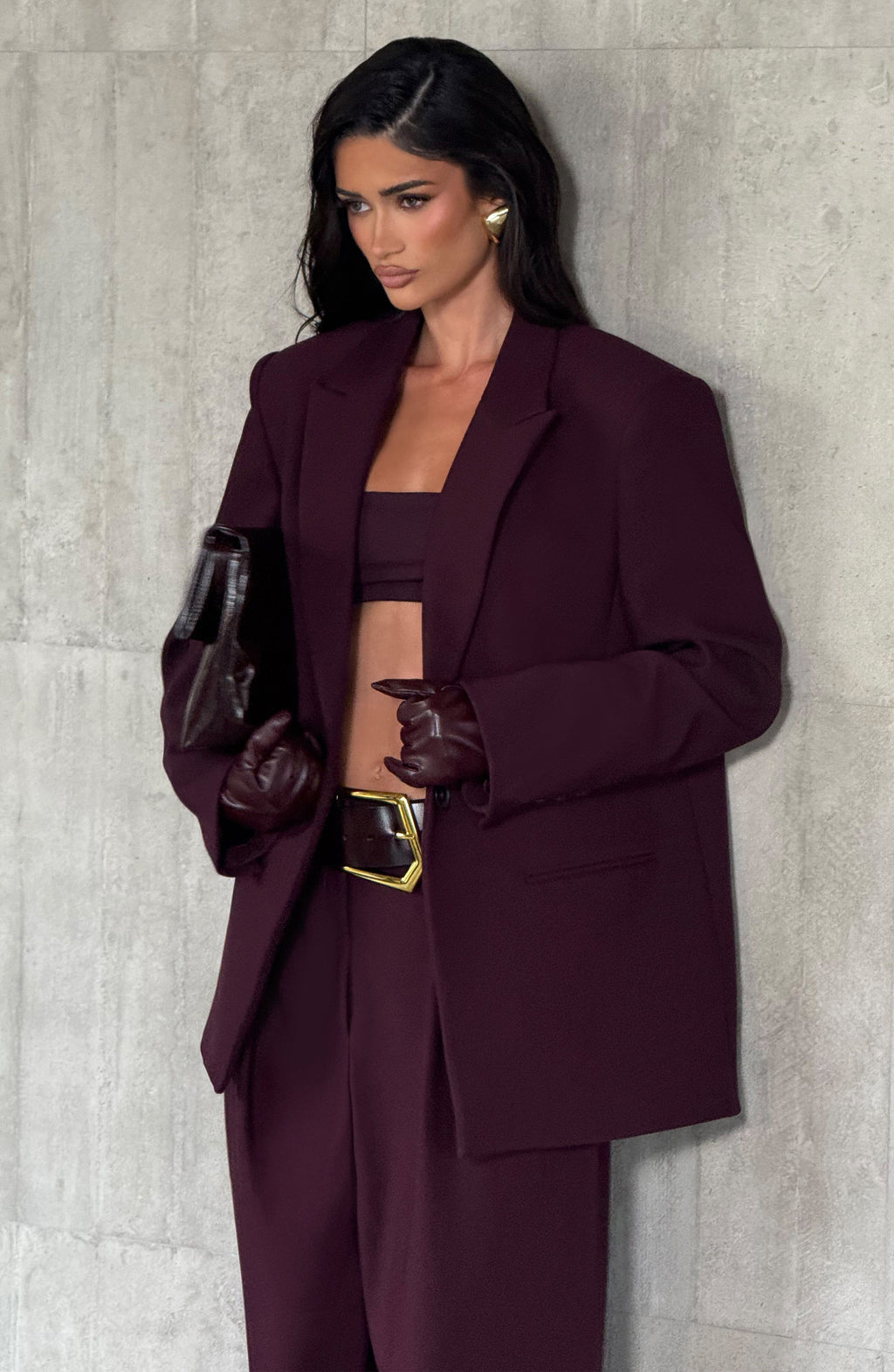 Reece Blazer - Plum – Glavon